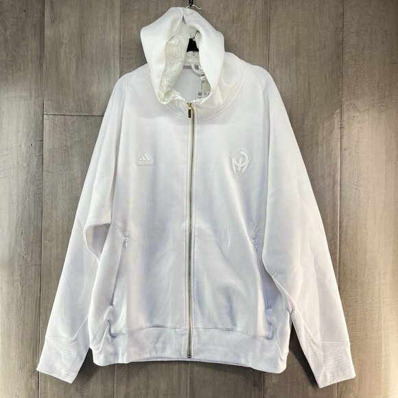 adidas | Shirts | Adidas X Patrick Mahomes Zne Full Zip Hoodie White ...